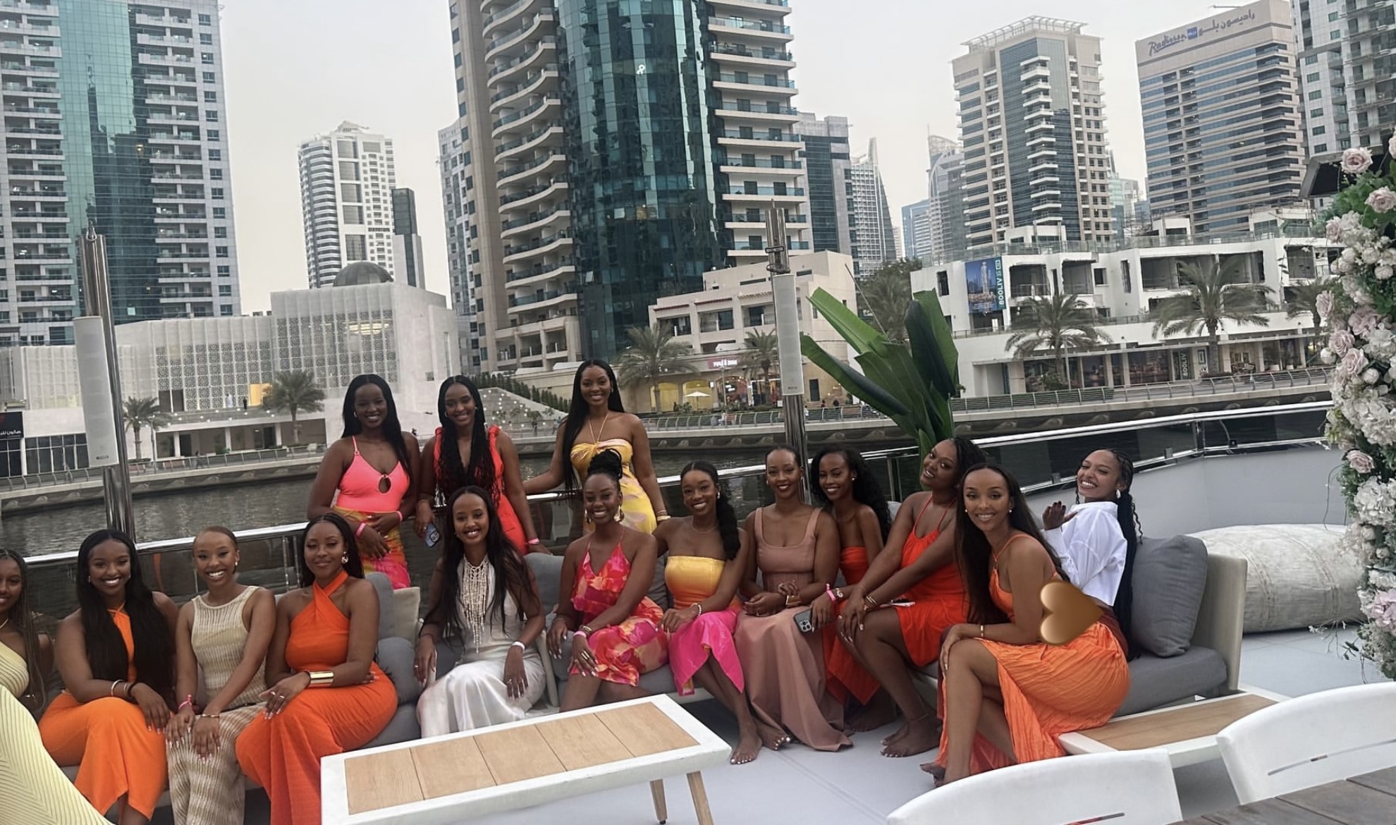 Miss Ishimwe Naomi yakoreye ibirori bya ‘Bridal Shower’ i Dubai