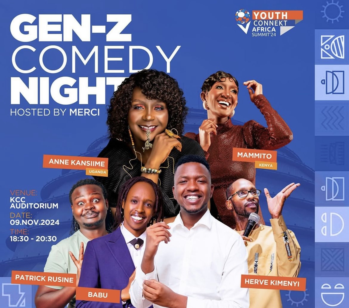 Gen-Z Comedy izasusurutsa abitabiriye YouthConnekt Africa 2024