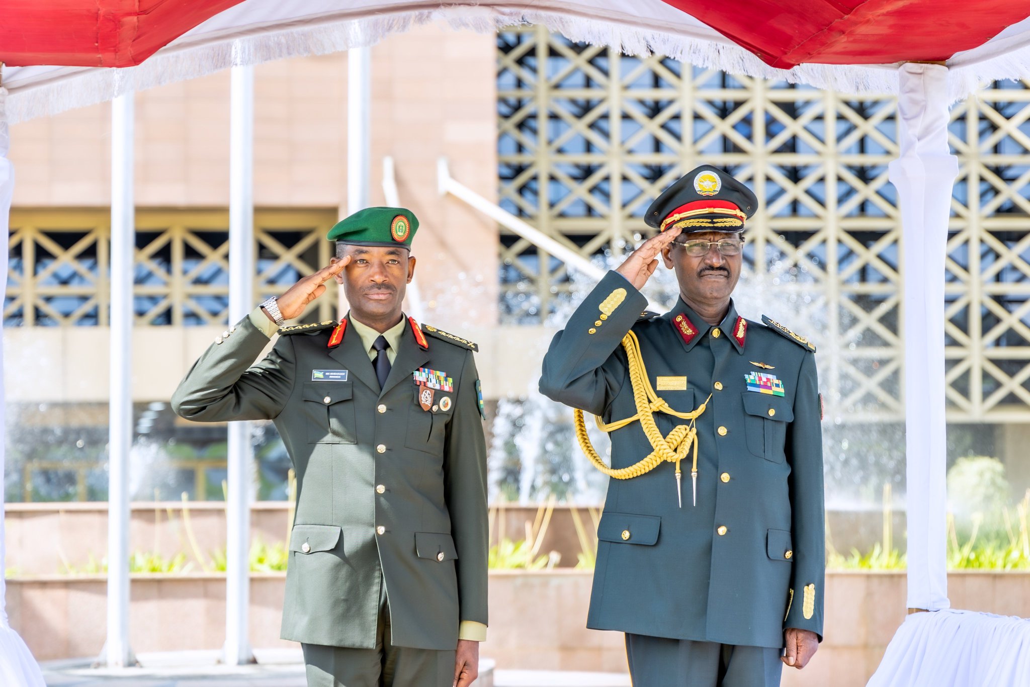 U Rwanda na Ethiopia byongereye amasezerano y’imikoranire mu bya gisirikare