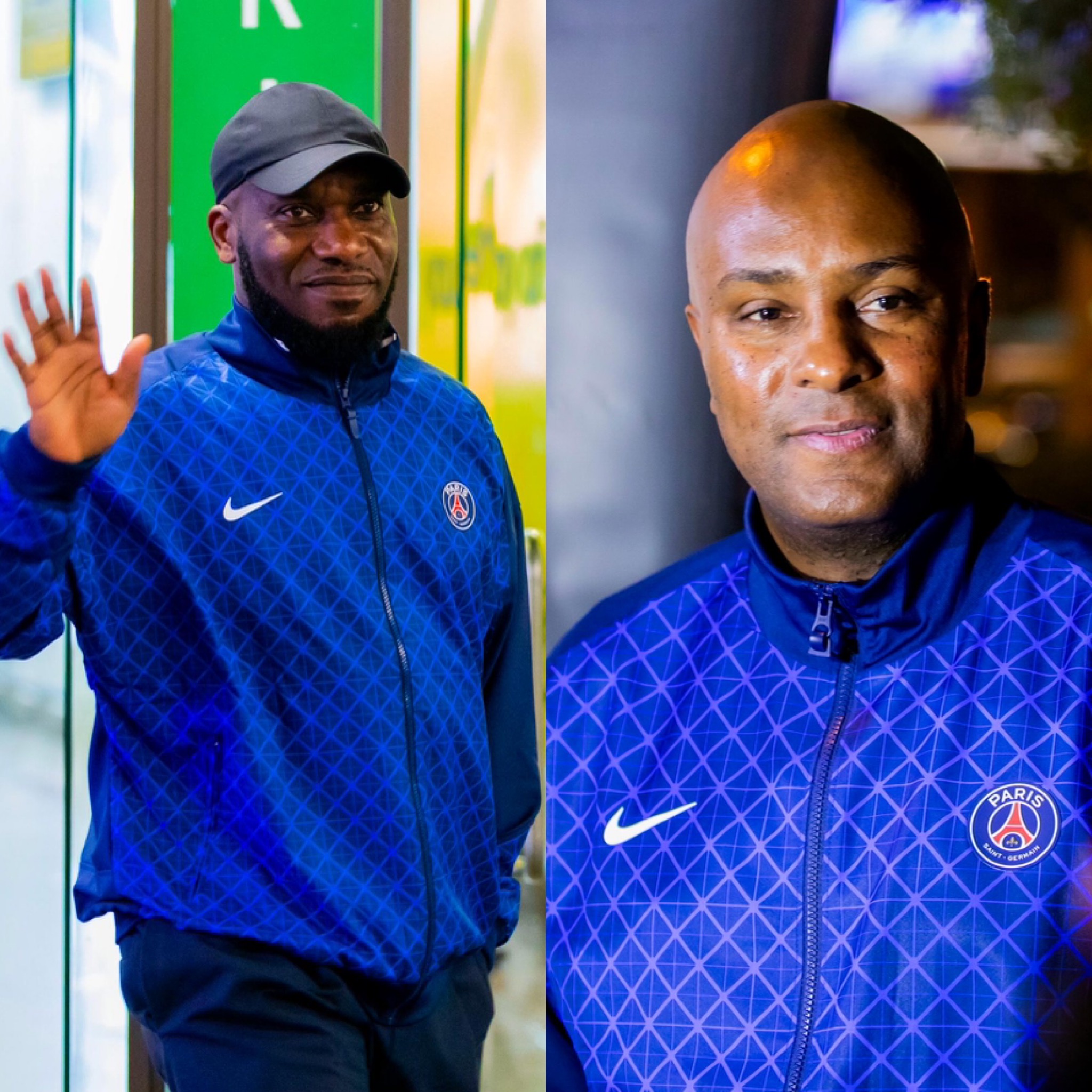Ibirangirire Jay-Jay Okocha na Didier Domi, bakiniye PSG basuye u Rwanda
