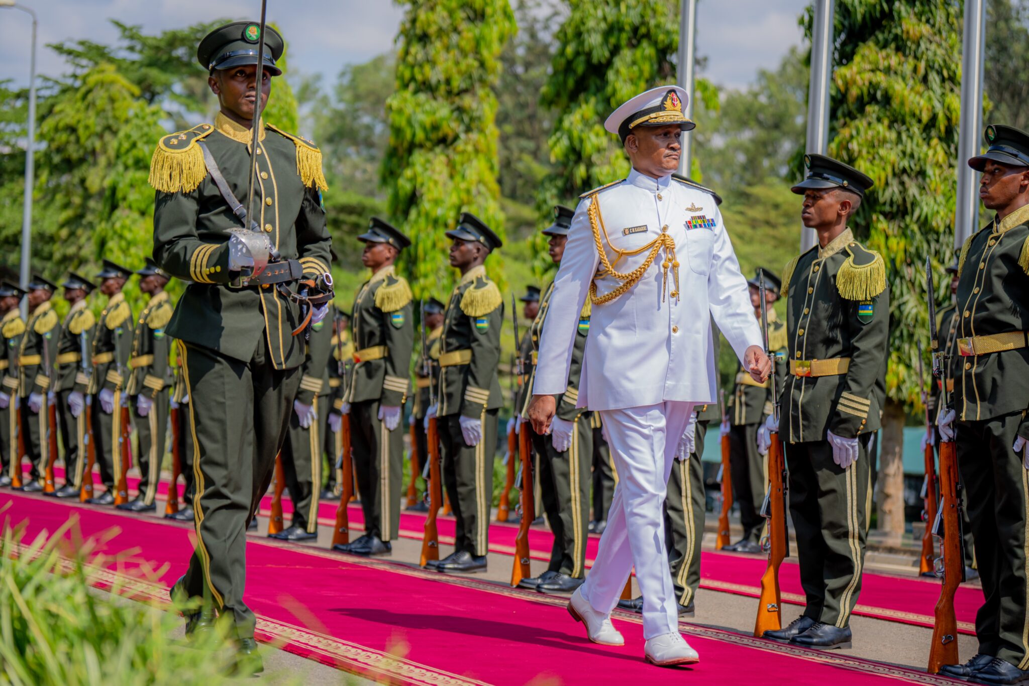 Umugaba Mukuru w’Ingabo za Kenya ari mu Rwanda