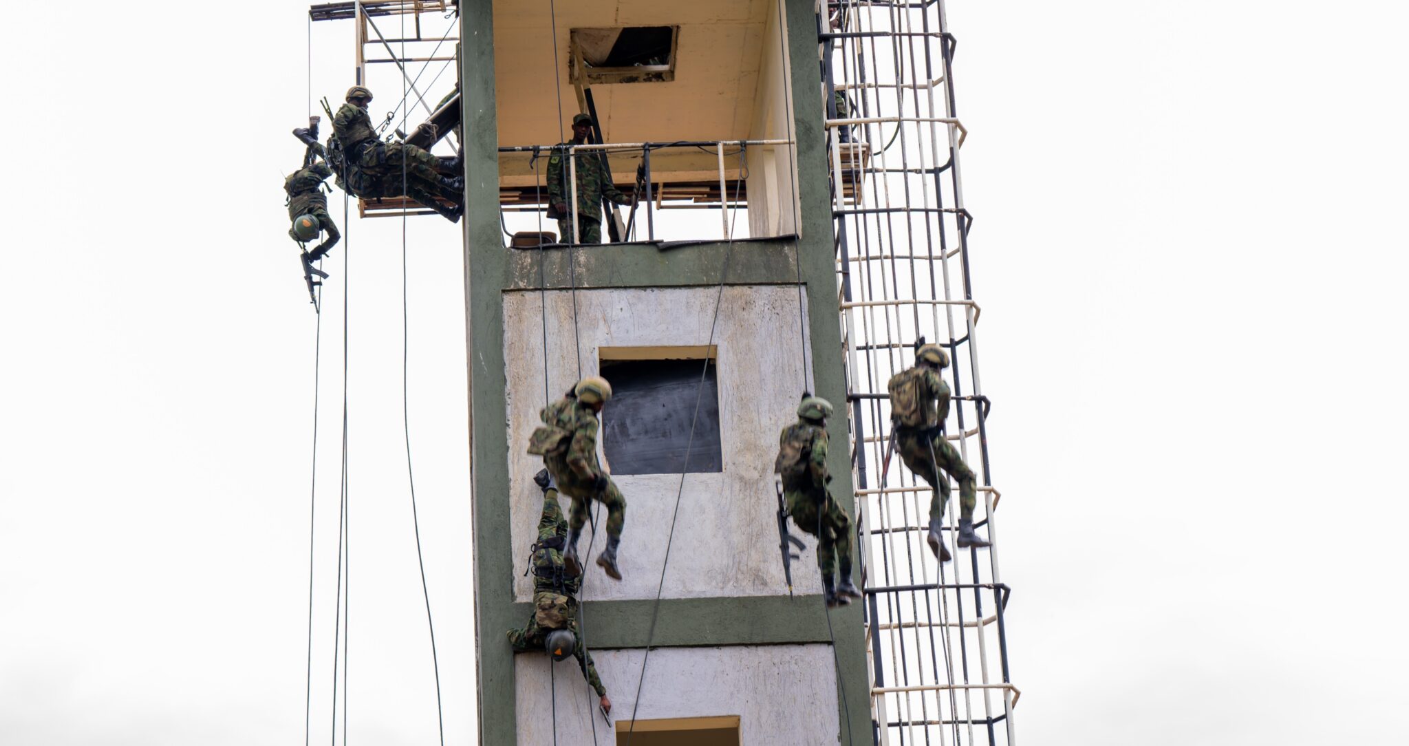 RDF troops boost skills in high-intensity military training